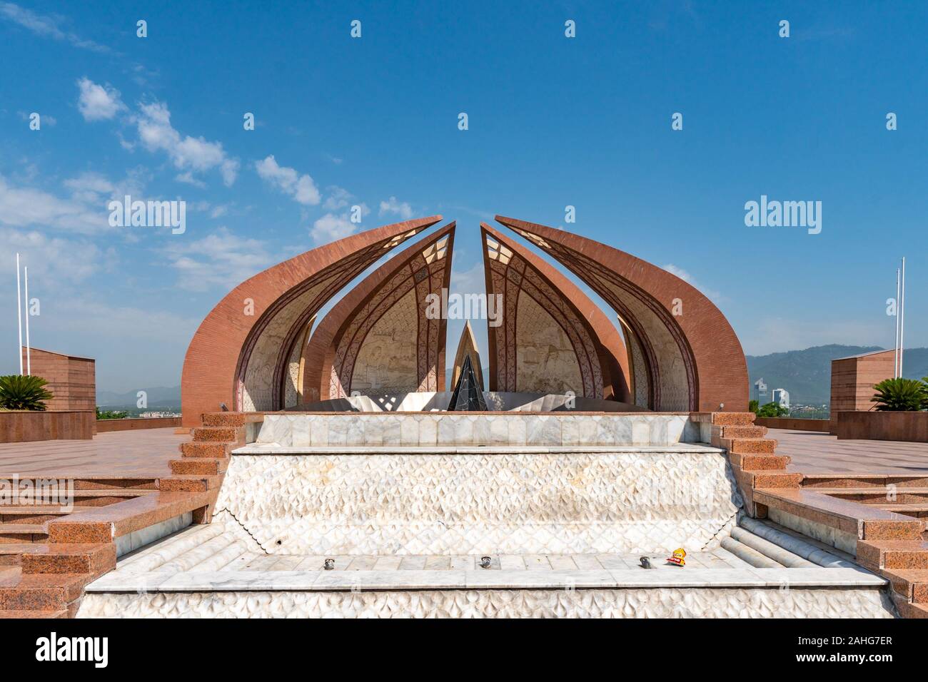 Islamabad Pakistan National Monument Picturesque Breathtaking View on a ...
