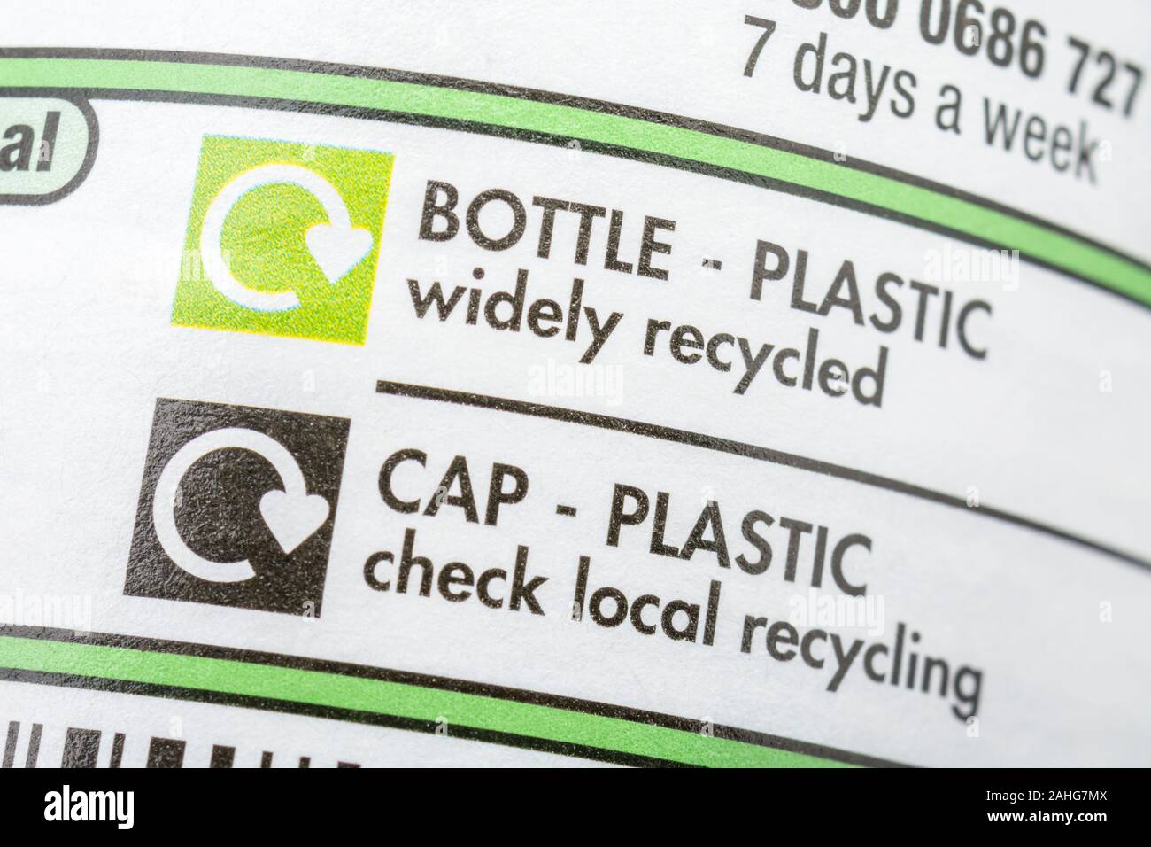 COOP own-label lemon juice in plastic bottle. For food ingredients ...