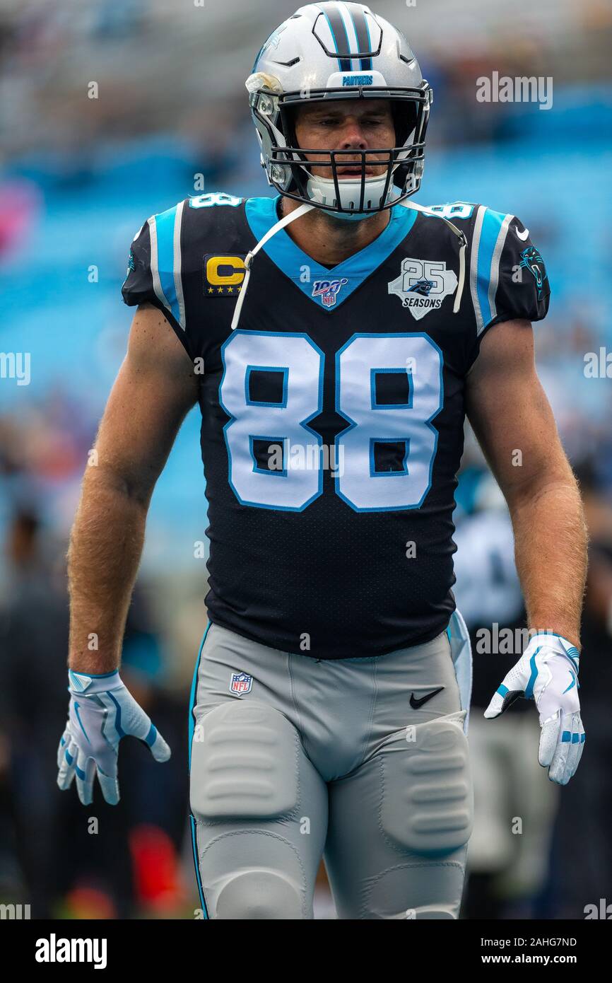 Charlotte, NC, USA. 29th Dec, 2019. Carolina Panthers tight end Greg ...