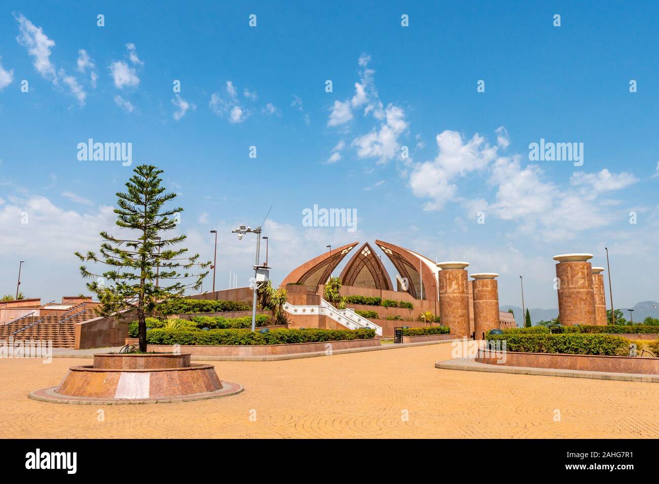 Islamabad Pakistan National Monument Picturesque Breathtaking View on a ...
