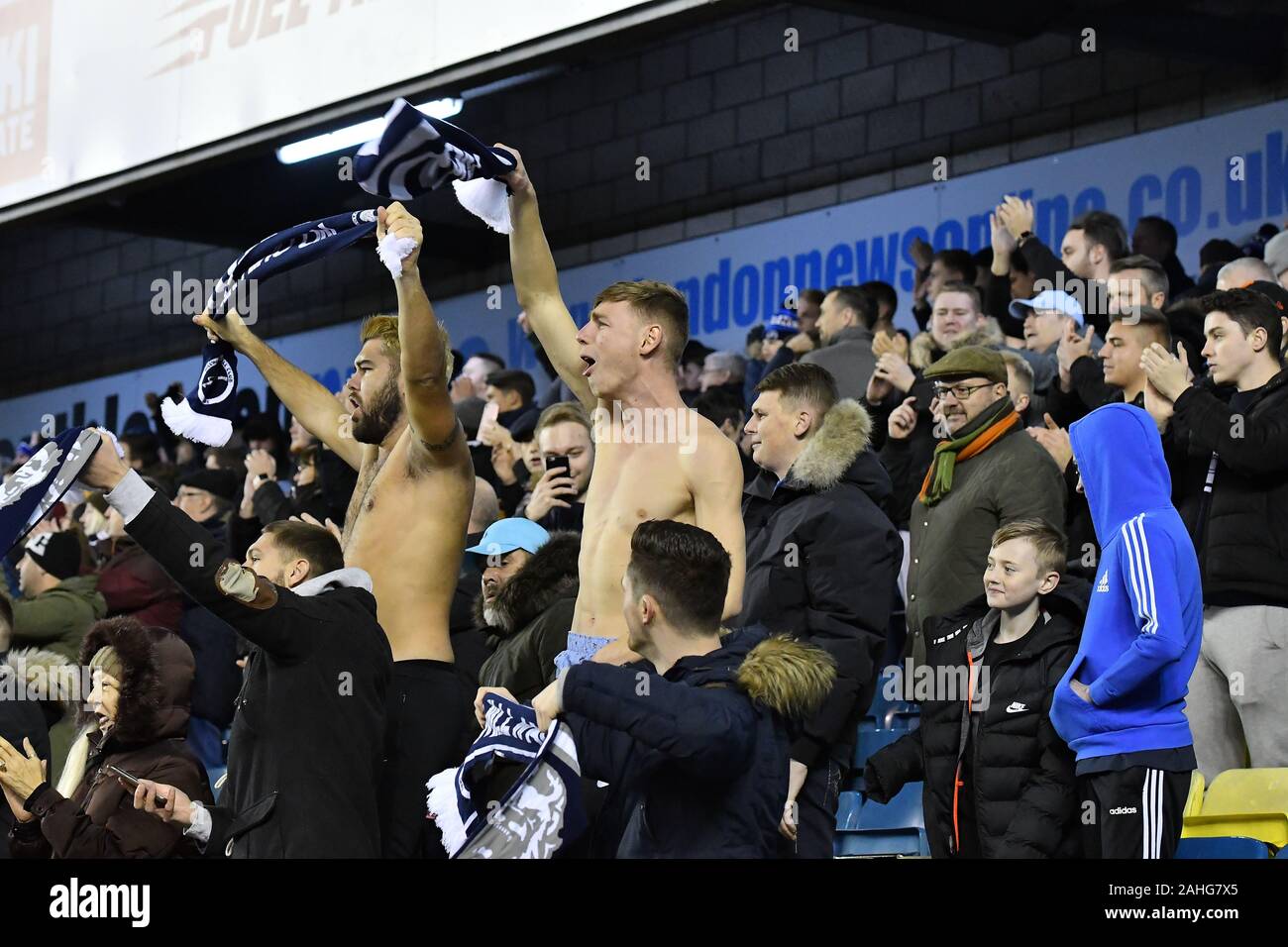 Millwall Fans High Resolution Stock Photography and Images - Alamy