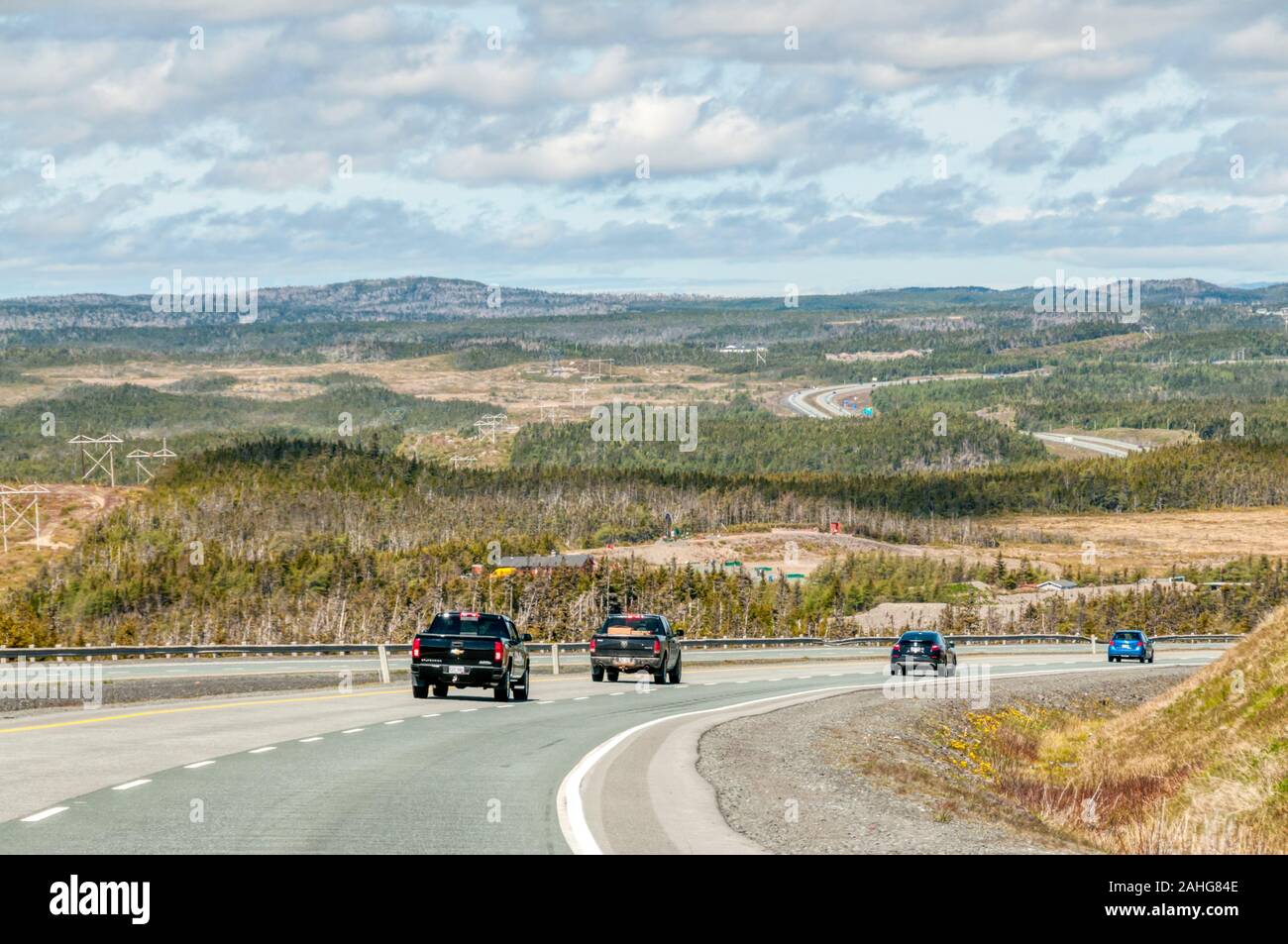Newfoundland canada trans canada highway hi-res stock photography and ...