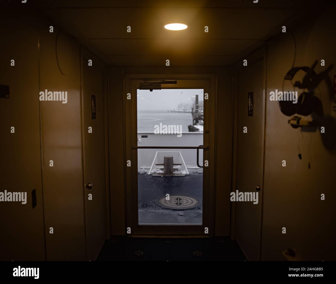 Ferry boat interior hi-res stock photography and images - Alamy