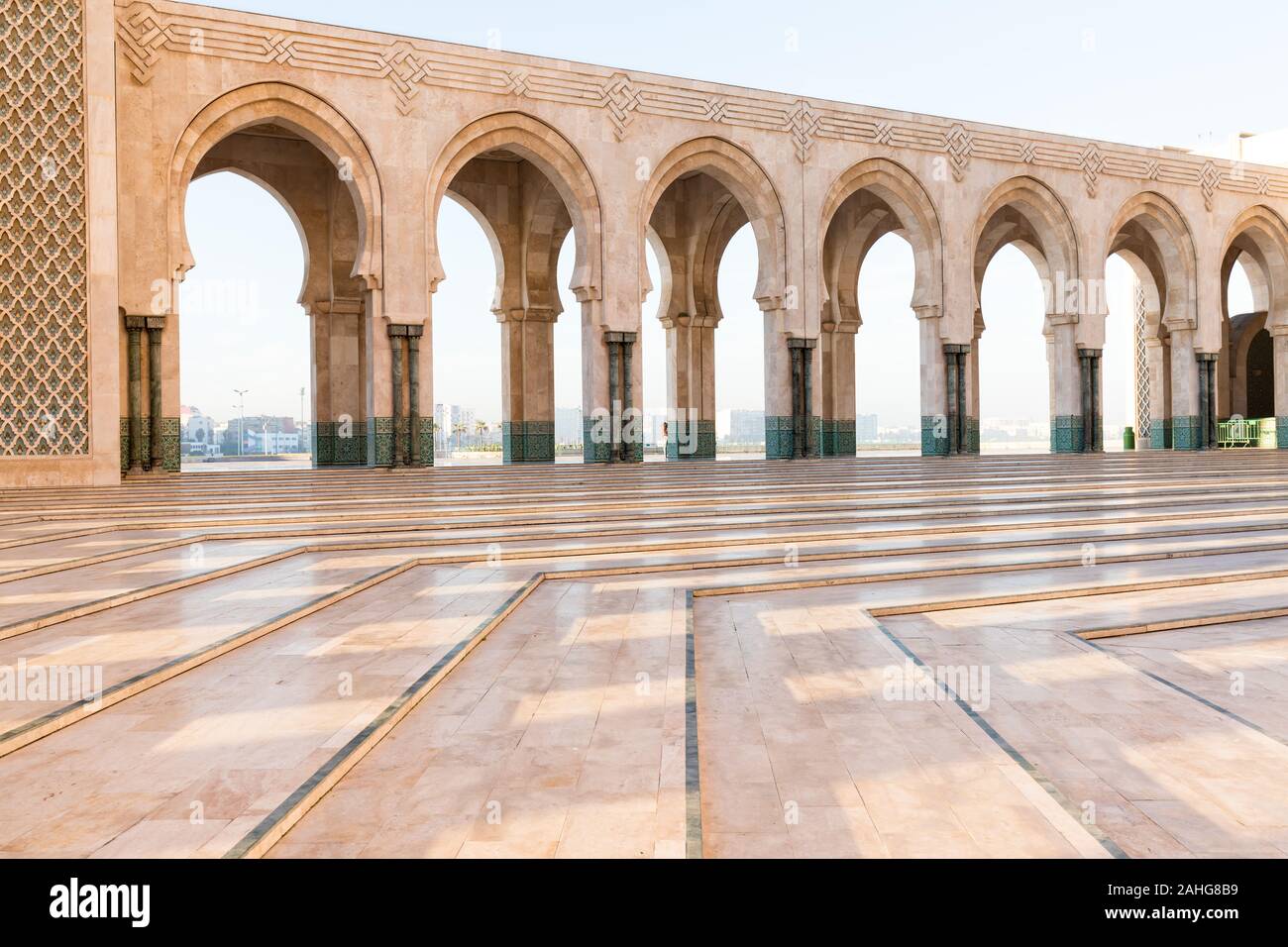 Hassan II Mosque is a mosque in Casablanca, Morocco. It is the largest ...