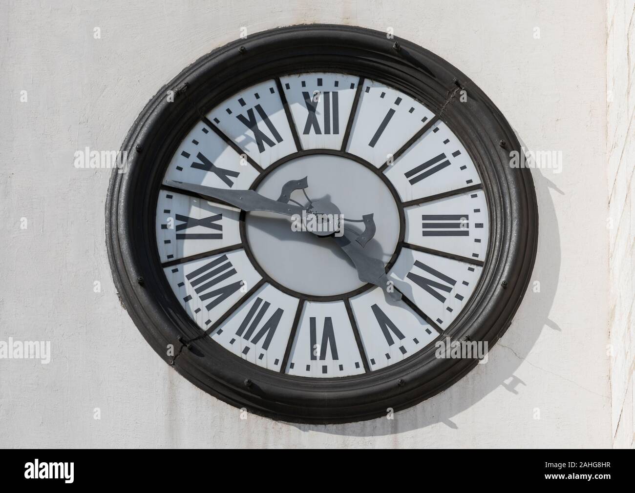 Clock at the Doge's Cathedral of Palmanova (Duomo dogale - Parocchia ...
