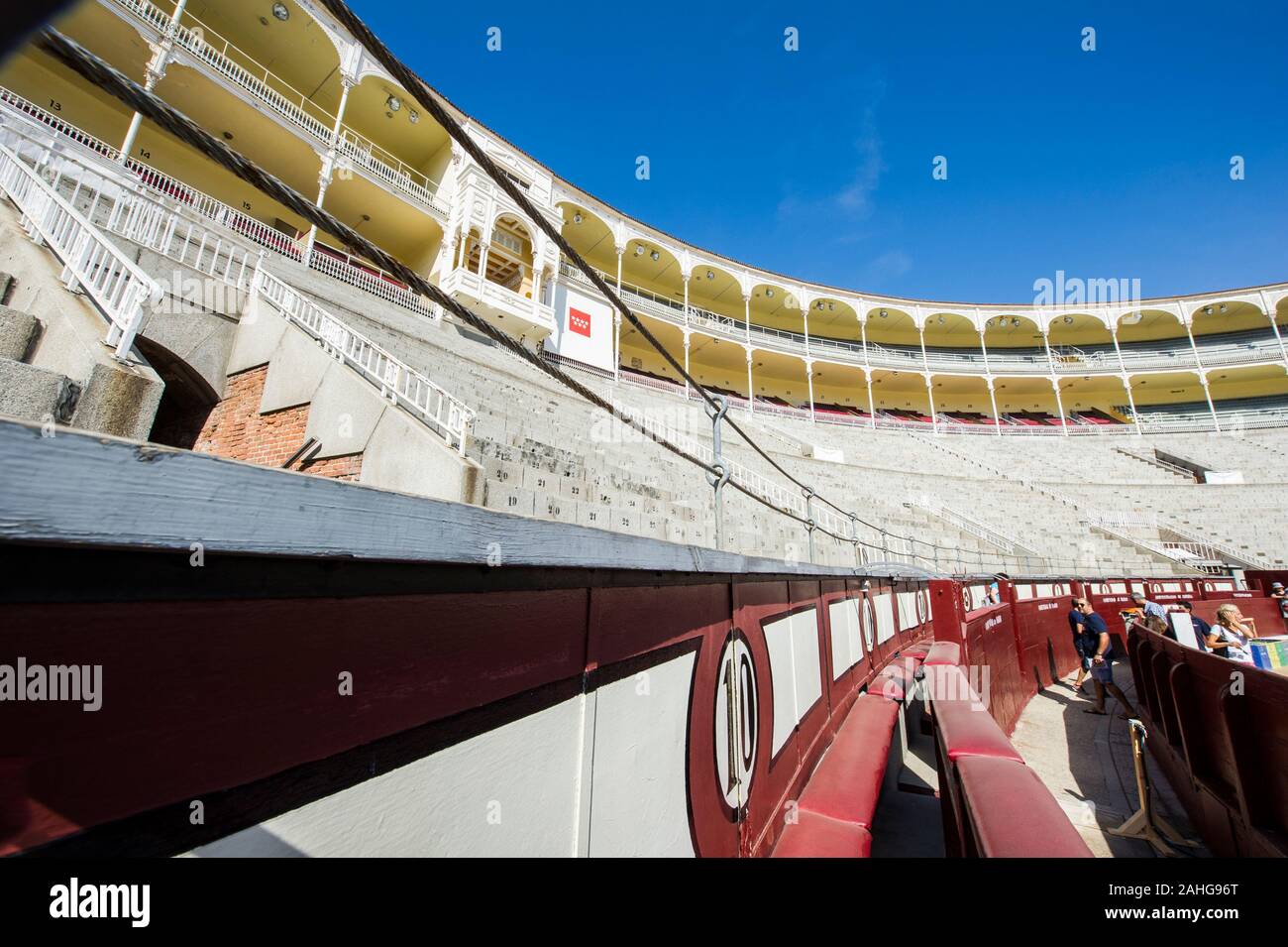 Seating area bull ring hi-res stock photography and images - Alamy