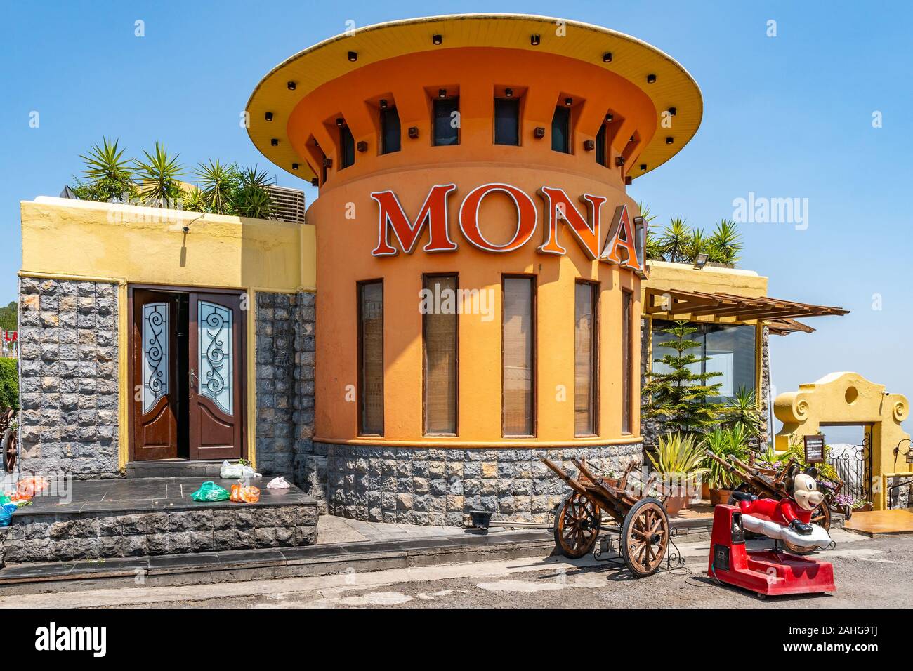 Islamabad The Monal Restaurant at Margalla Hills Picturesque View on a ...