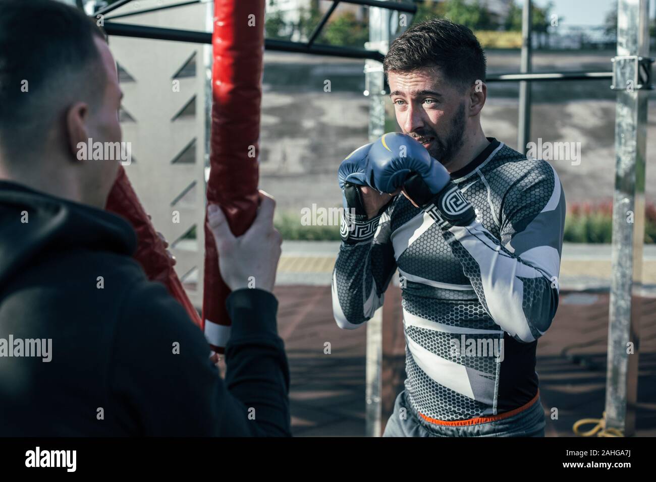 Boxing stance hi-res stock photography and images - Alamy