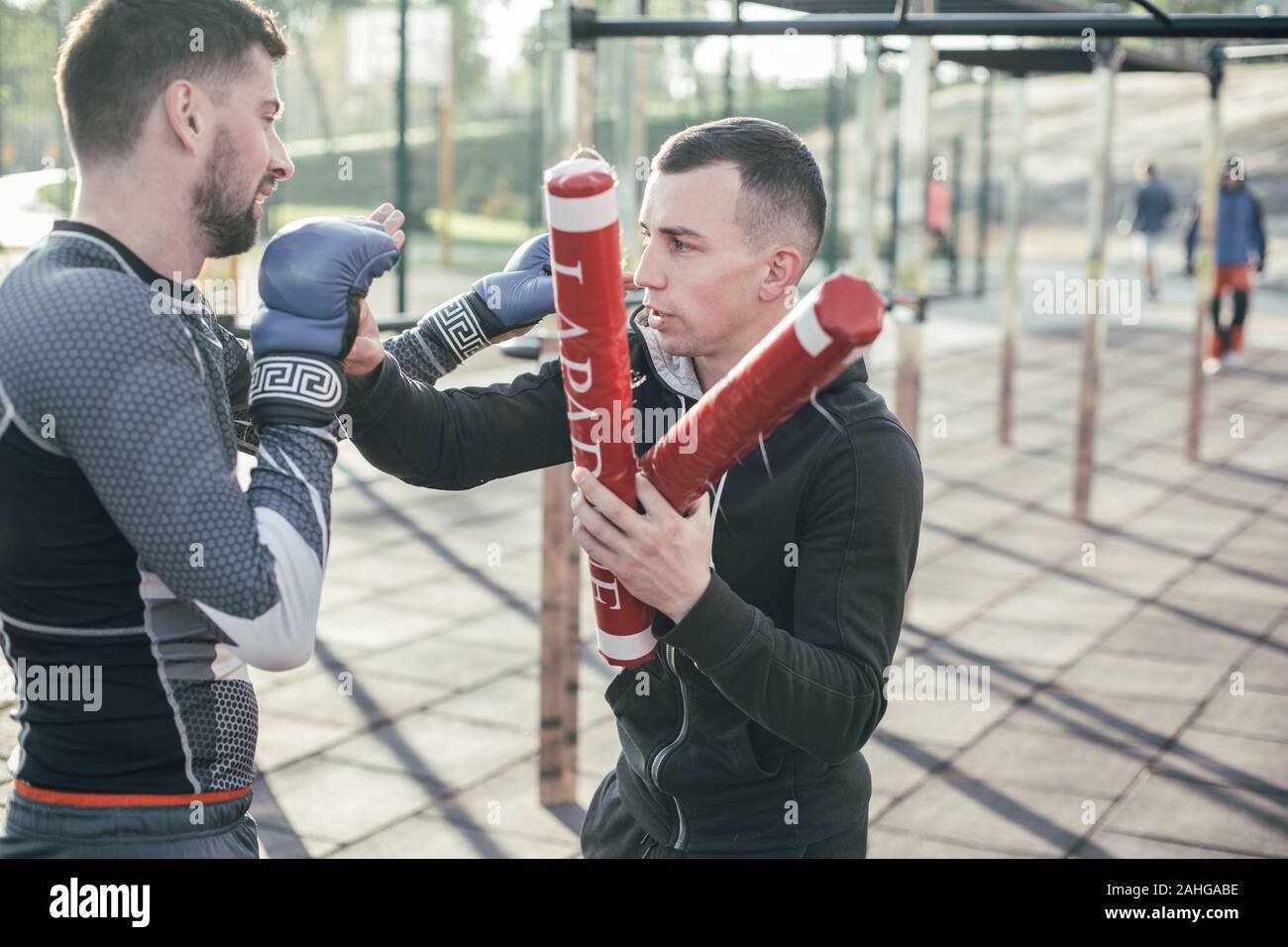 Mma trainer hi-res stock photography and images - Alamy