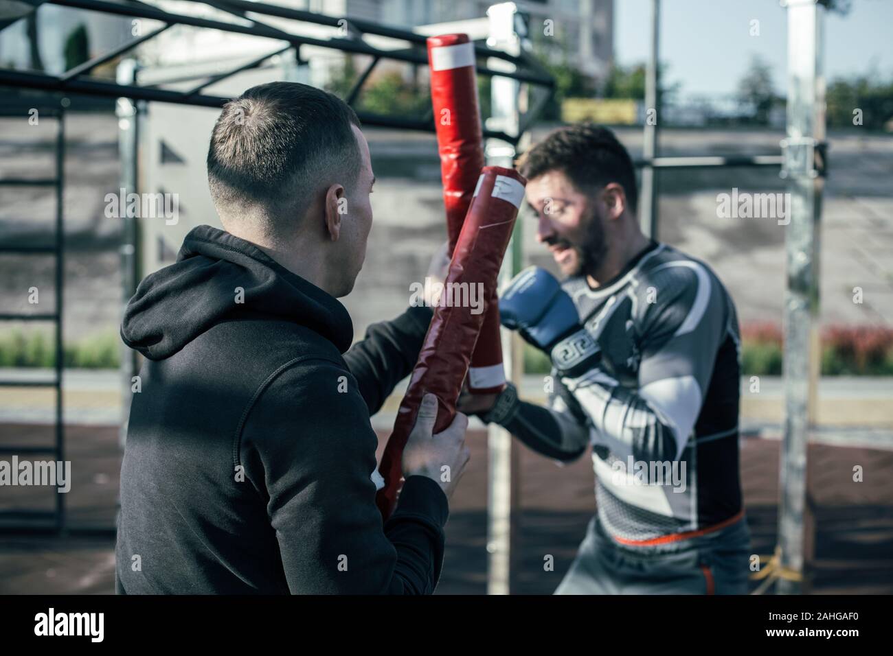 Martial arts stick hi-res stock photography and images - Alamy