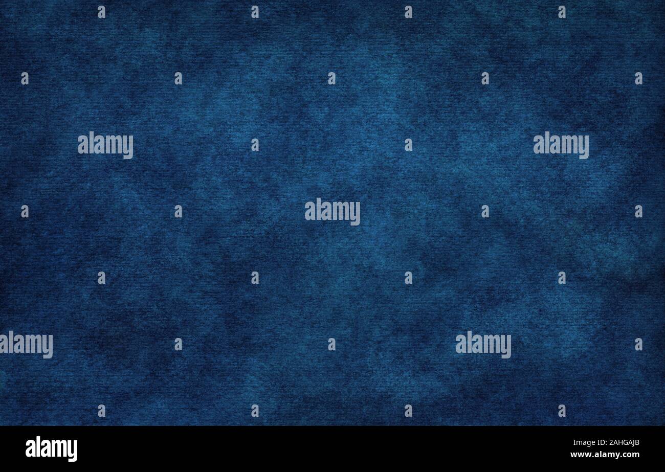 Dark blue azure turquoise abstract watercolor background for textures ...