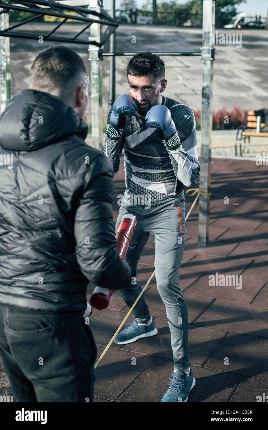 Professional boxing fight hi-res stock photography and images - Alamy