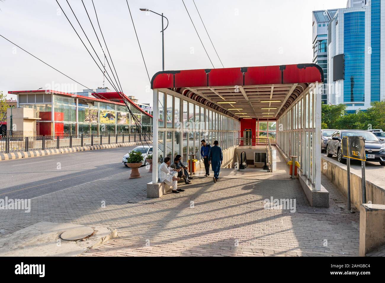 Islamabad Rawalpindi Metro Bus Station Centaurus South at Blue Area ...