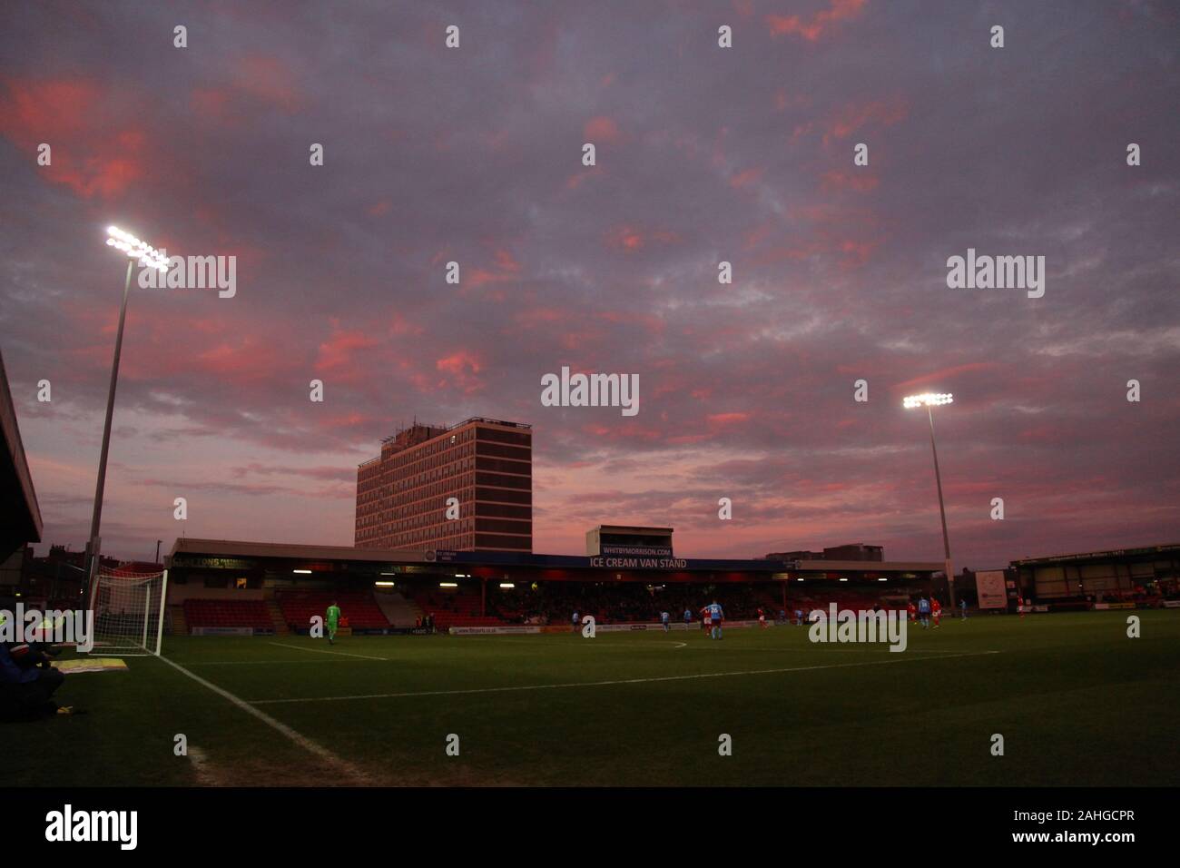Gresty road stadium hi-res stock photography and images - Alamy