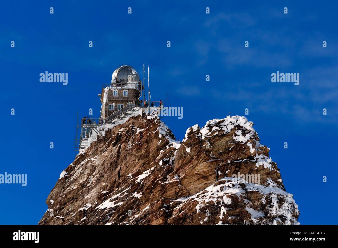 The Sphinx Observatory Switzerland Stock Photo - Alamy