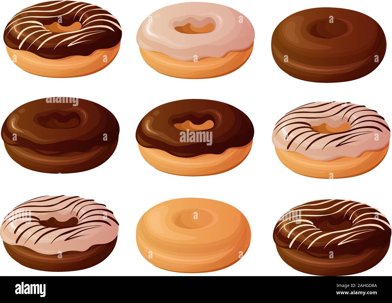 Dunkin donut Stock Vector Images - Alamy