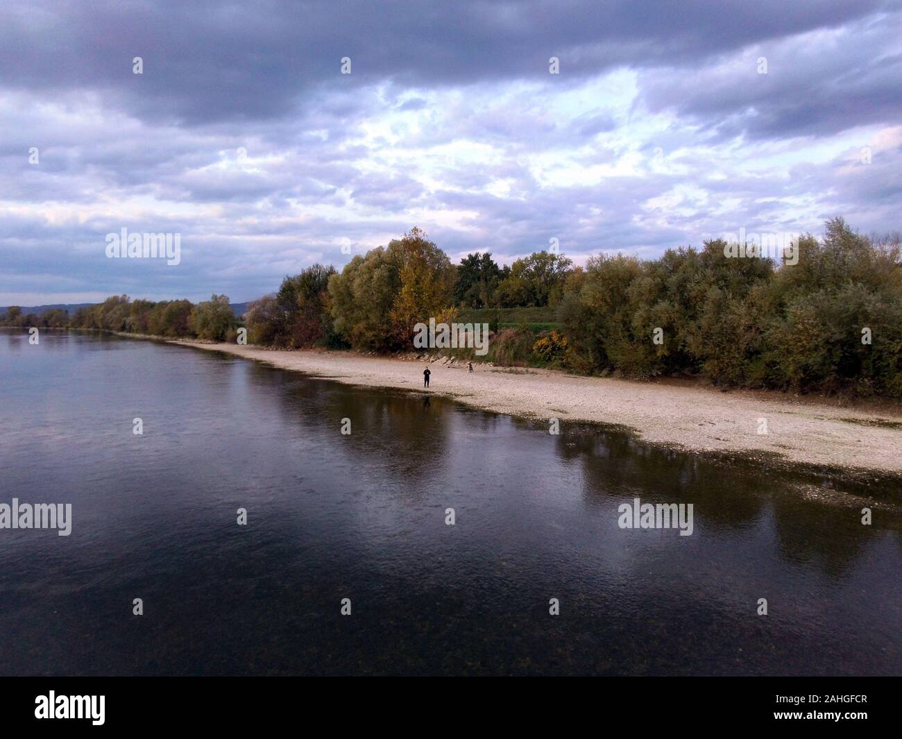 Flying over sava river hi-res stock photography and images - Alamy