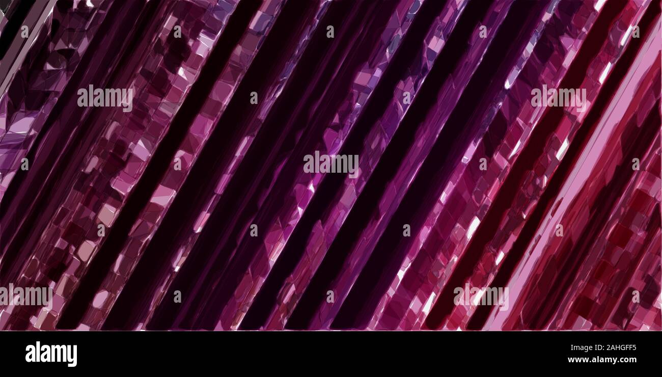 shiny futuristic modern stripes art with very dark pink, rosy brown and ...