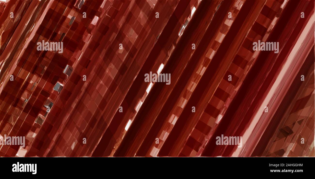 futuristic modern stripes background with dark red, tan and sienna ...