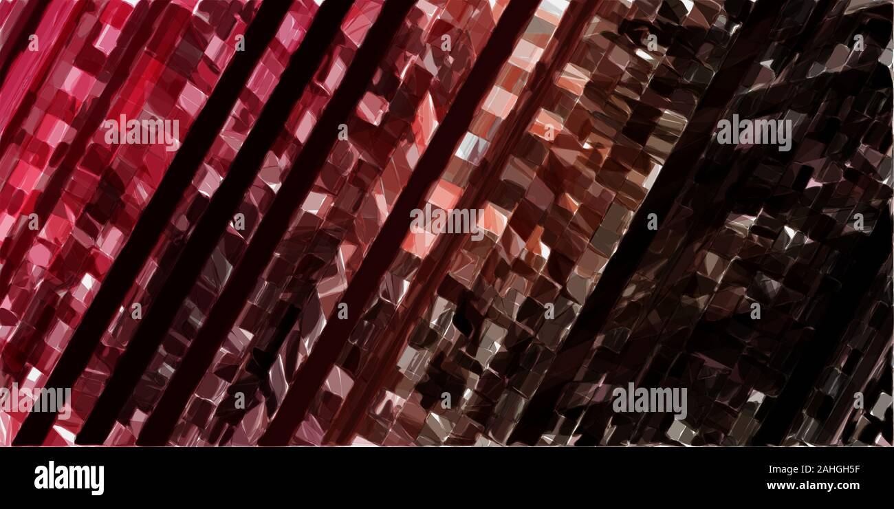 abstract futuristic modern tech stripes background with very dark pink ...