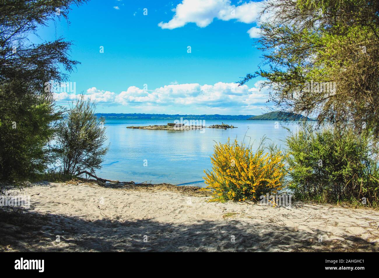 Rotorua sulphur city hi-res stock photography and images - Alamy