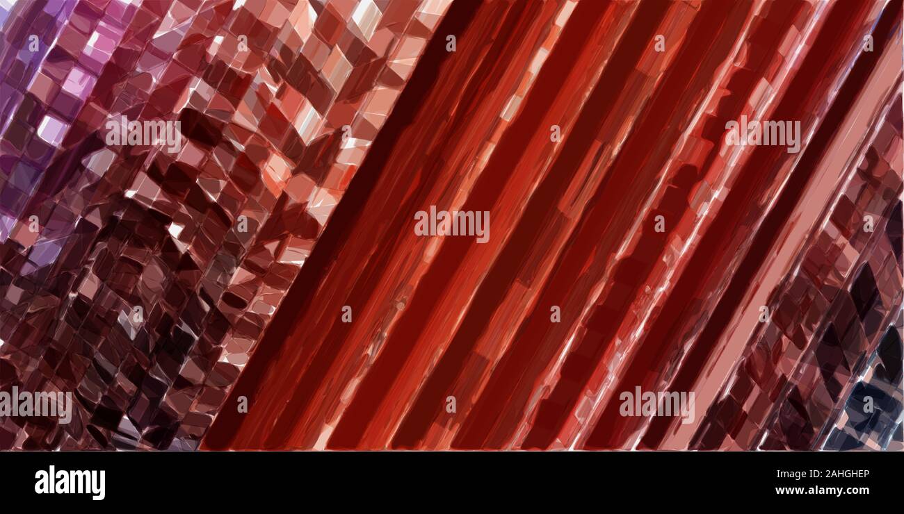 shiny futuristic modern stripes background with dark red, light coral ...