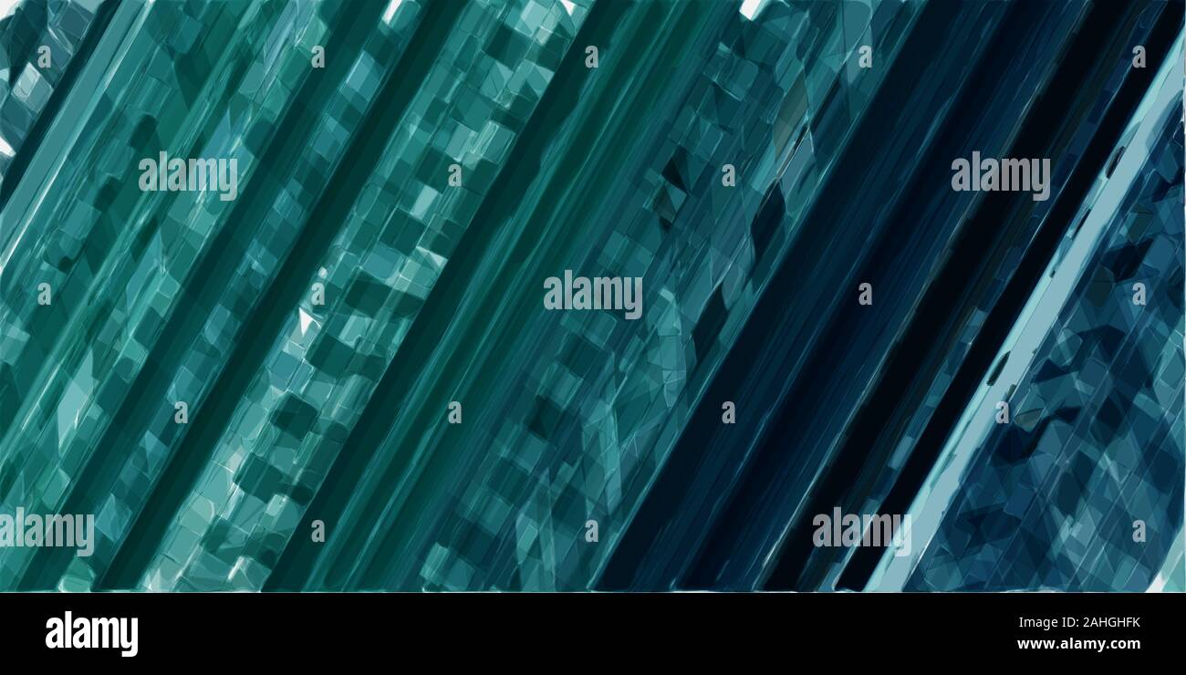 futuristic modern tech stripes background with very dark blue, teal ...