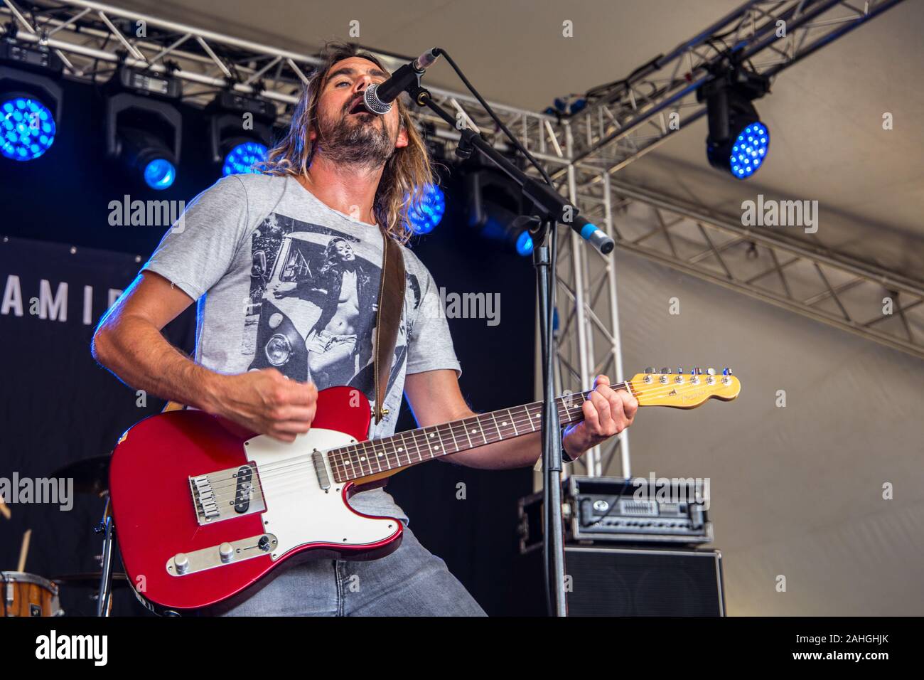 Electric Pyramid live at standon calling festival uk 2018 Stock Photo ...