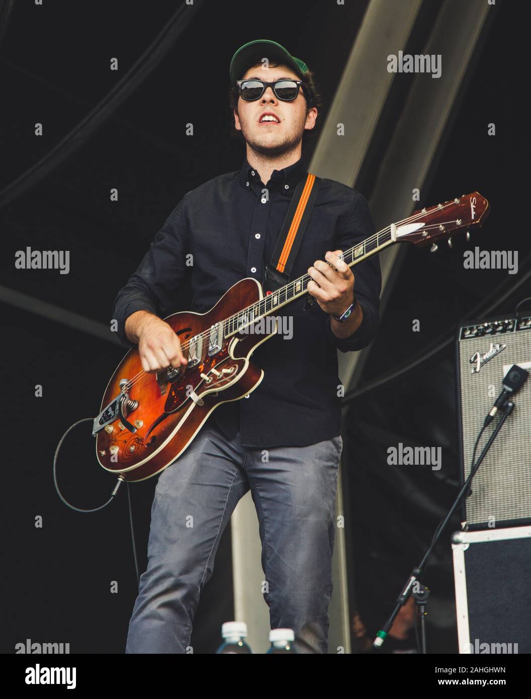 Sam fender live at standon calling festival 2018 Stock Photo - Alamy