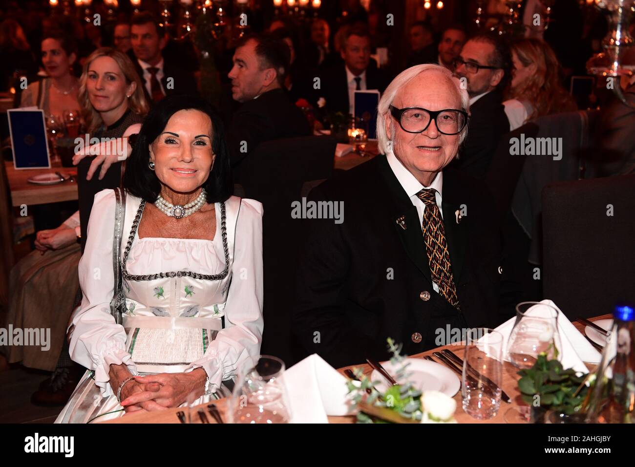 Erding, Germany. 29th Dec, 2019. Werner Brombach, owner of Erdinger ...