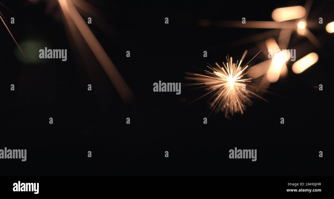Sparkling fiery sparks festive fireworks hi-res stock photography and ...