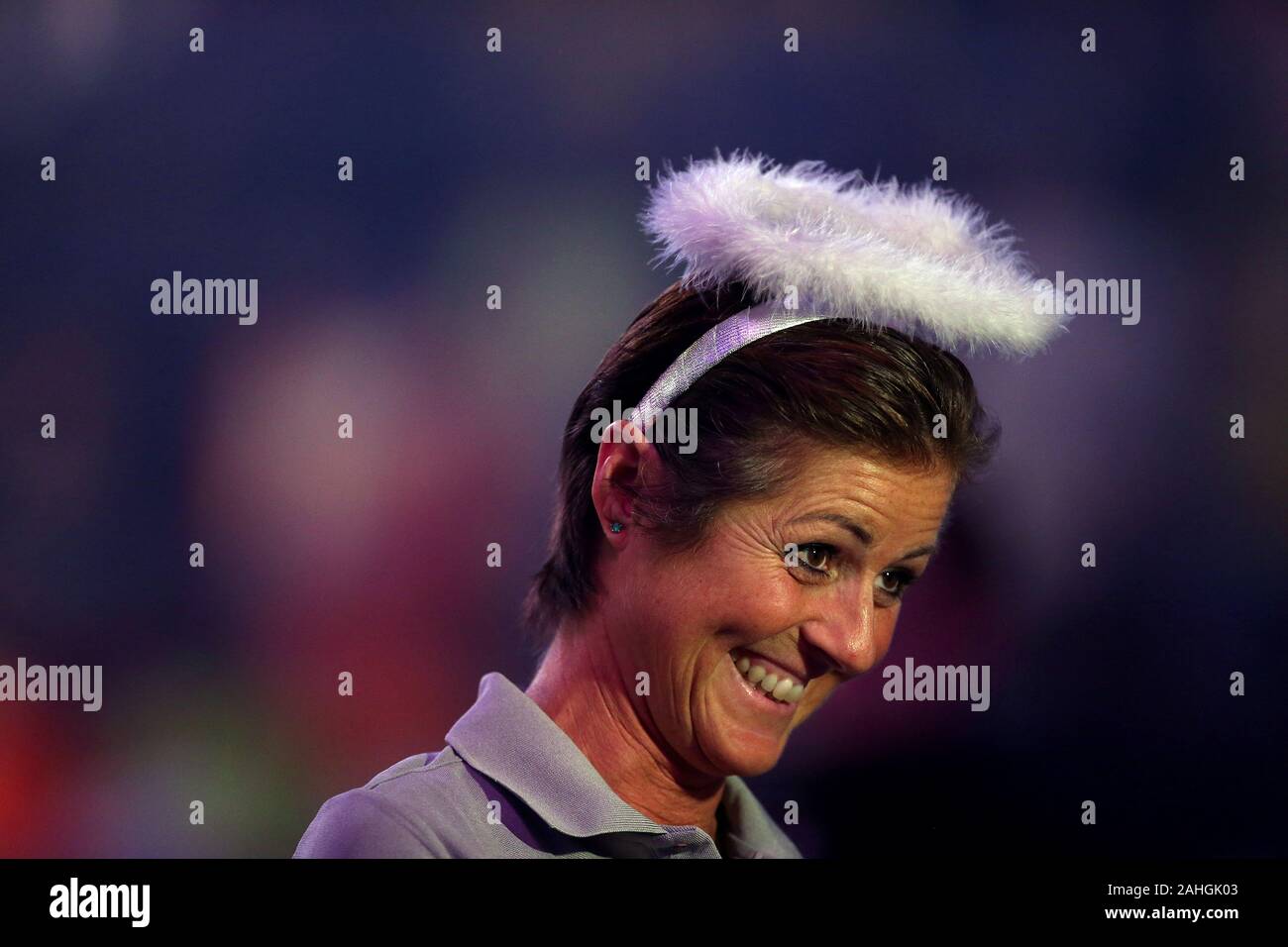 Top Gear presenter Sabine Schmitz watching during day fourteen of the ...