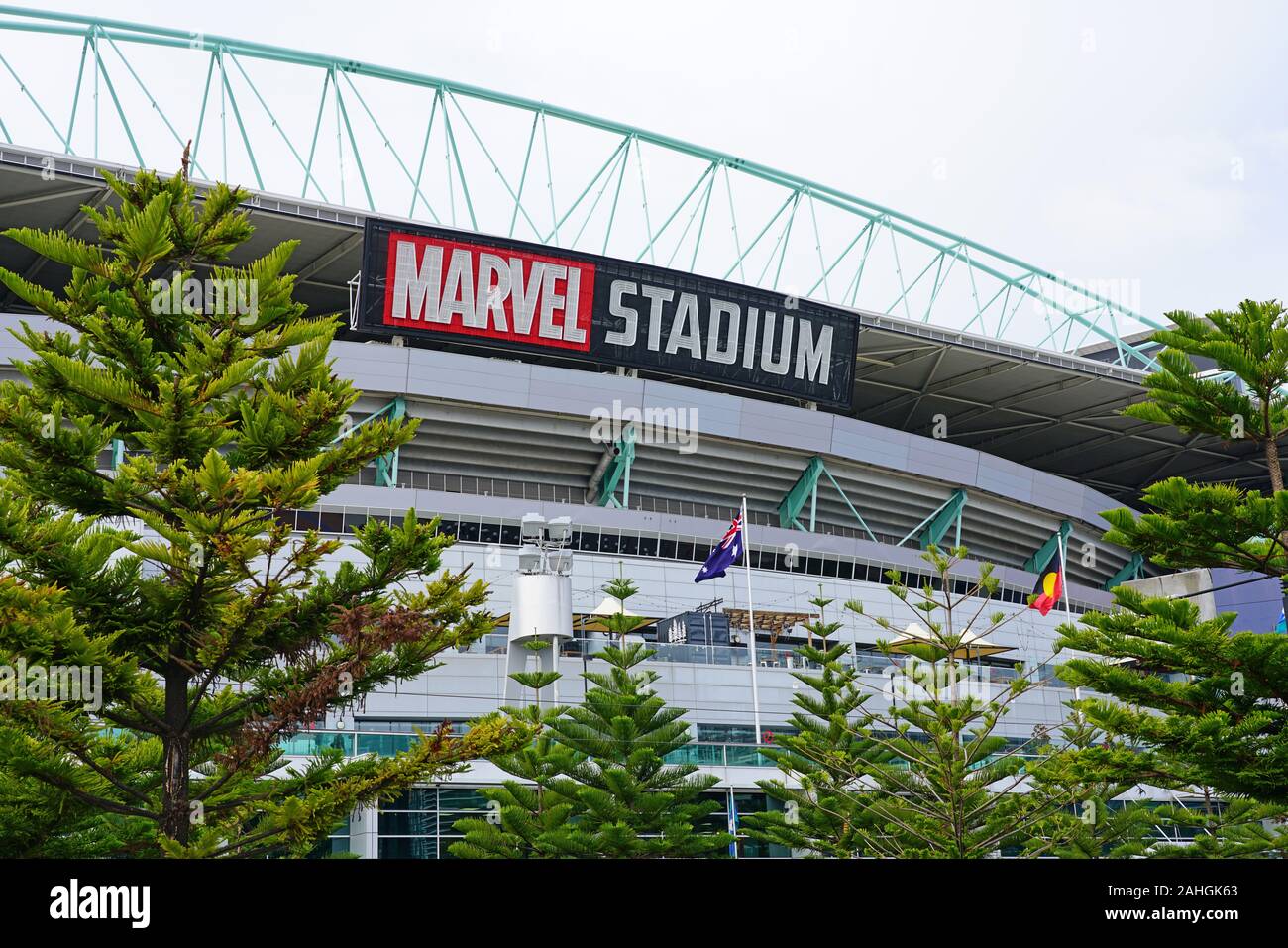 Marvel stadium, melbourne hi-res stock photography and images - Alamy