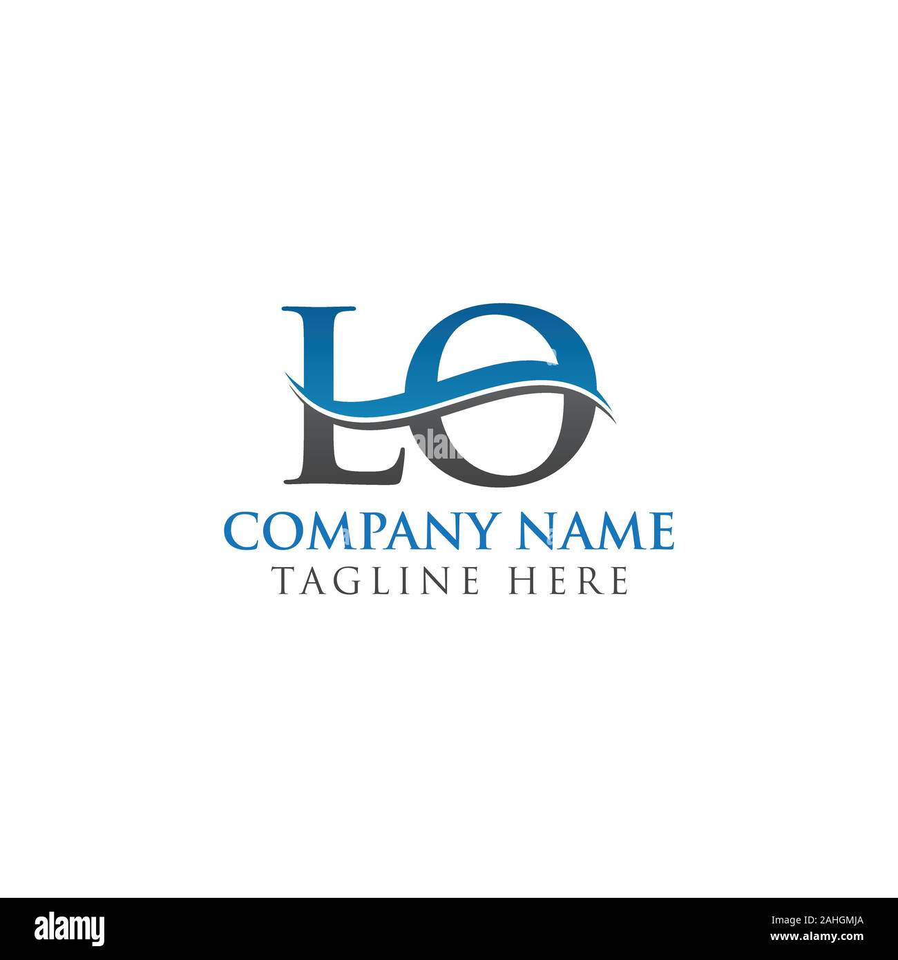 Initial LO letter Logo Design vector Template. Abstract Letter LO logo ... Initial LO letter Logo Design vector Template. Abstract Letter LO logo ...
