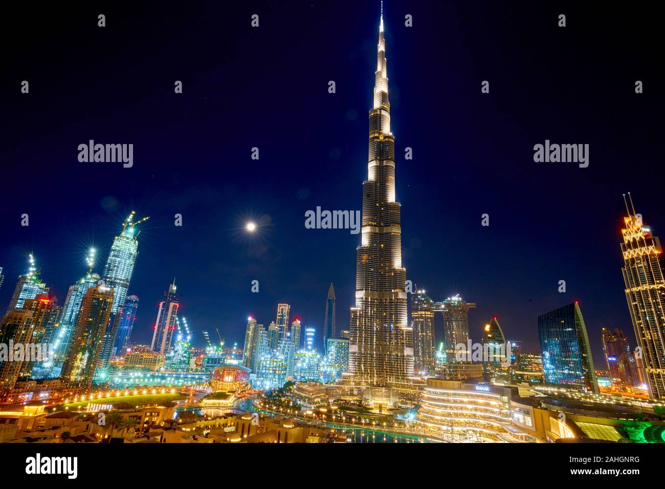Dubai light effect hi-res stock photography and images - Alamy