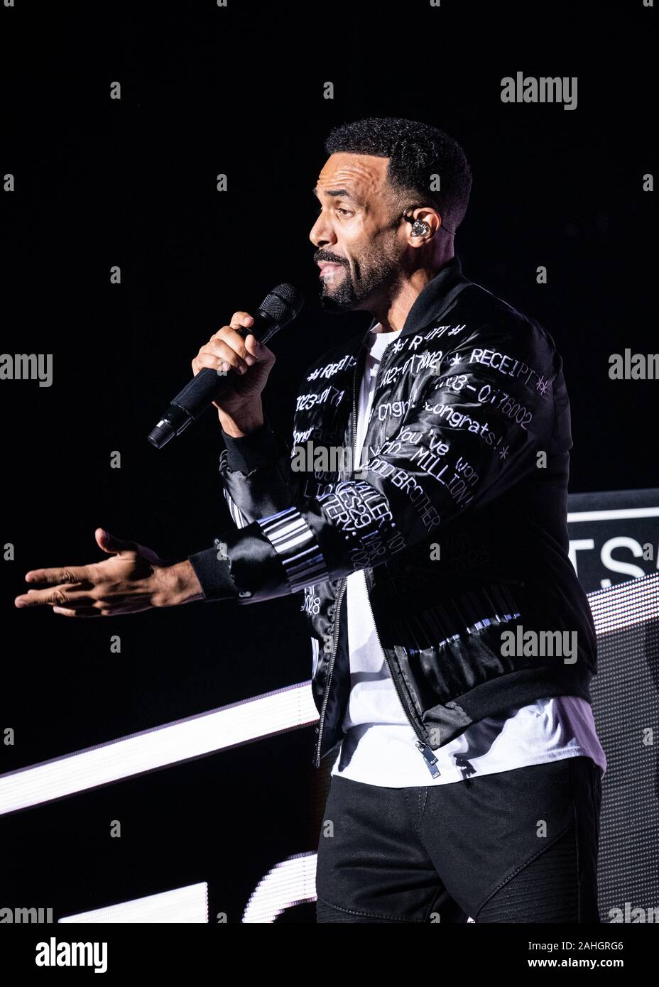 Craig David entertains a sold out the 2019 Hits Live event in ...