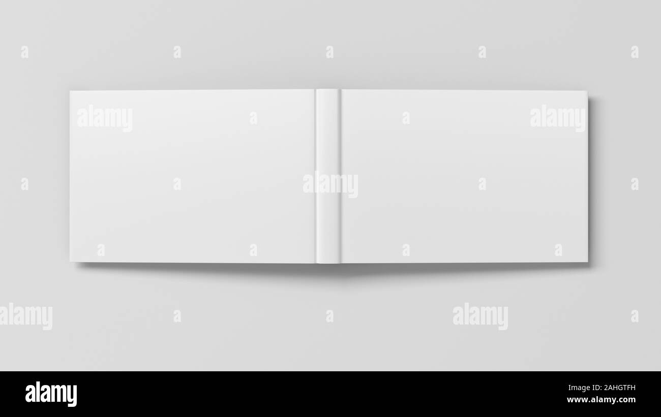 Horizontal white book cover Black and White Stock Photos & Images - Alamy