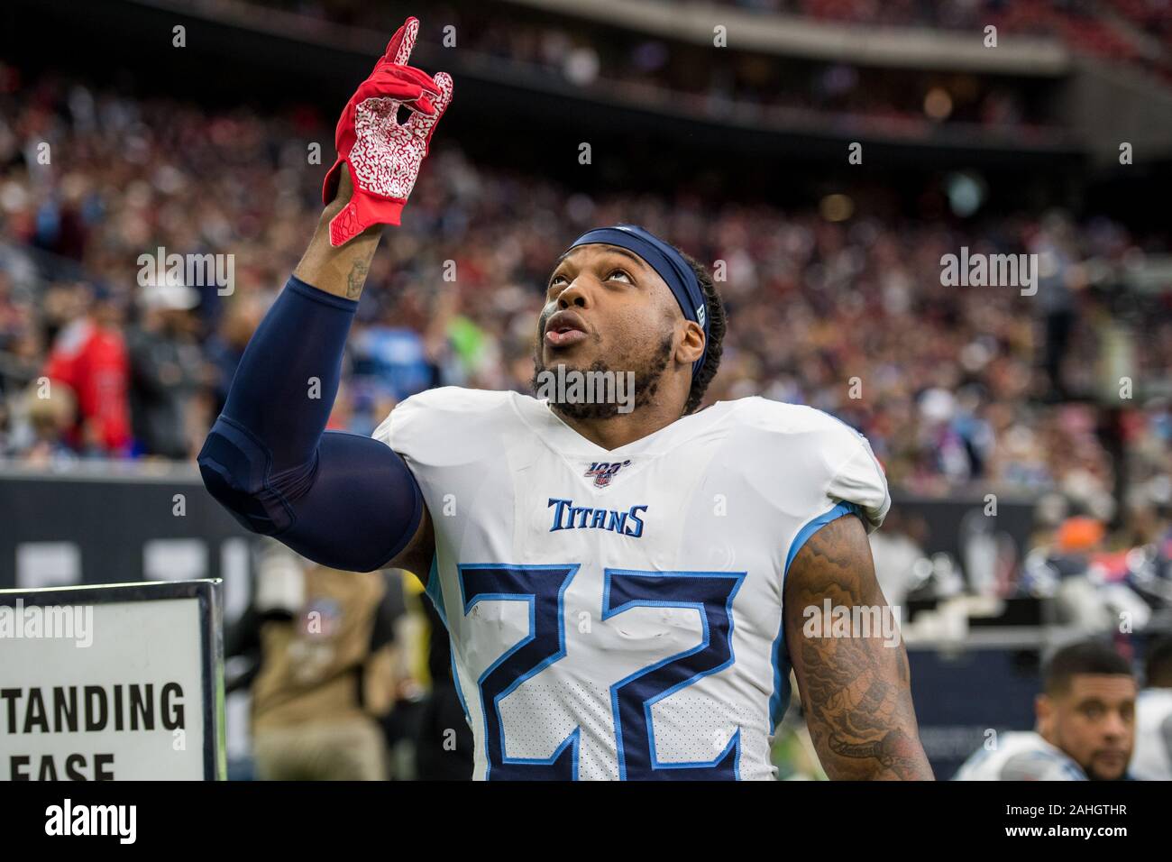 Houston, TX, USA. 29th Dec, 2019. Tennessee Titans running back Derrick ...