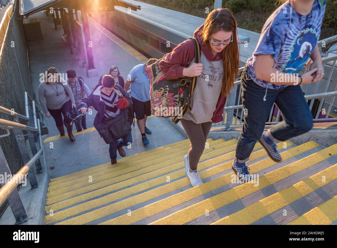Real stairs hi-res stock photography and images - Alamy