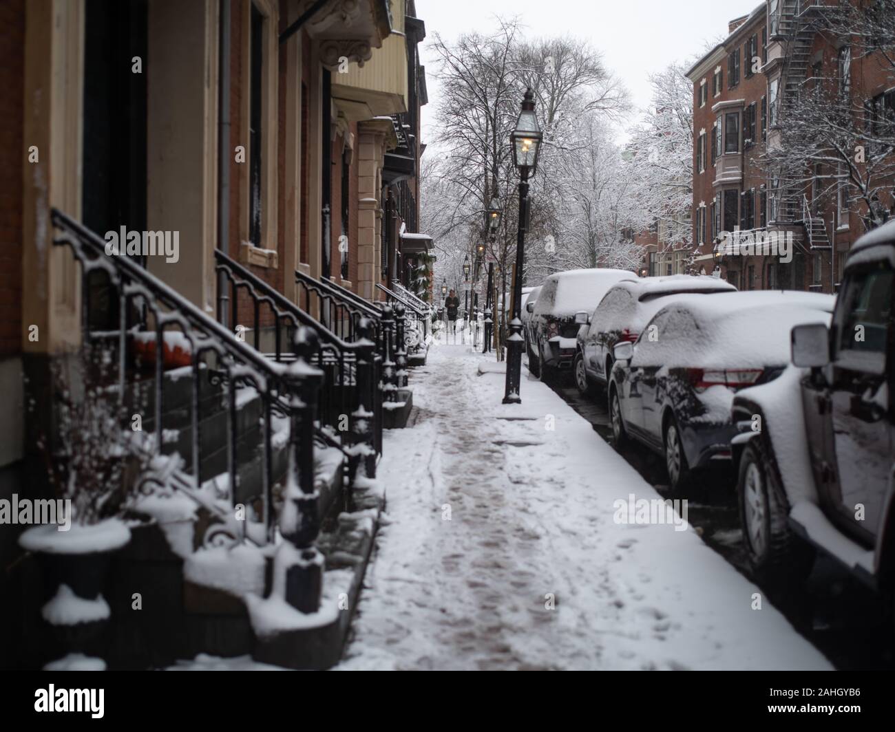 Winter storm walks hi-res stock photography and images - Alamy