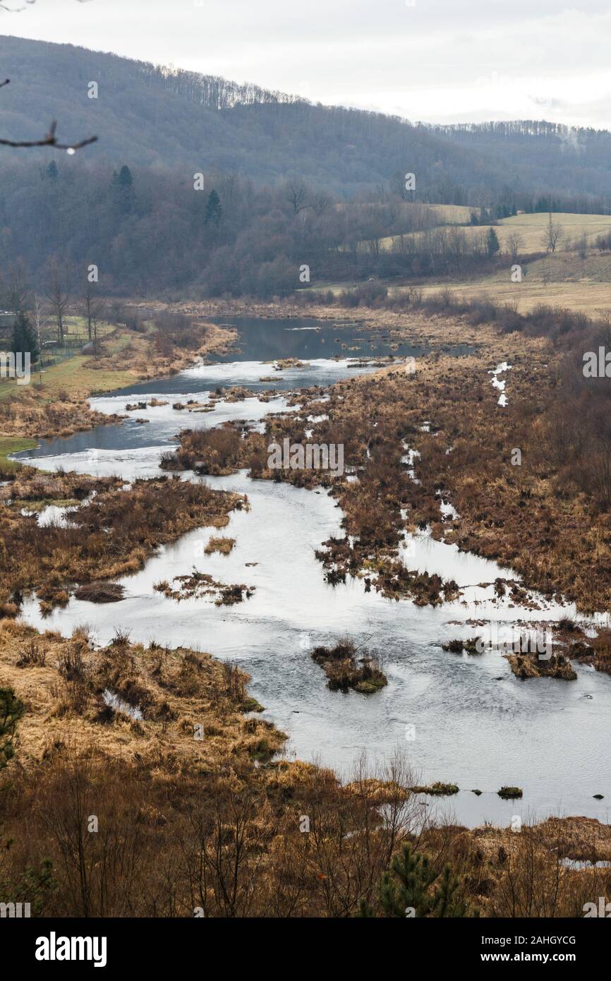 Late winter landscape without snow hi-res stock photography and images ...
