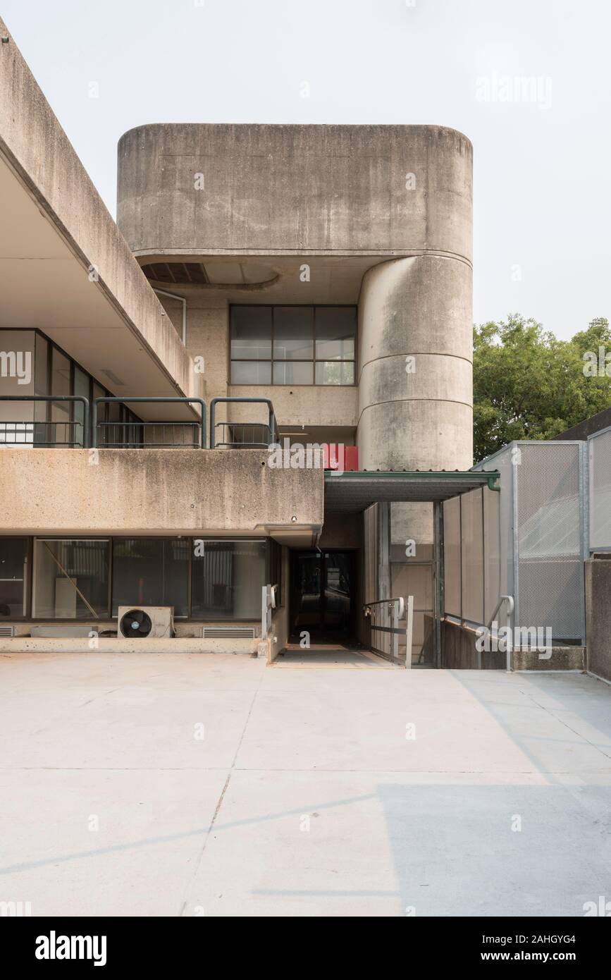 Dec 2019: Bidura Children’s Court, Glebe, Australia, is a neo brutalist ...