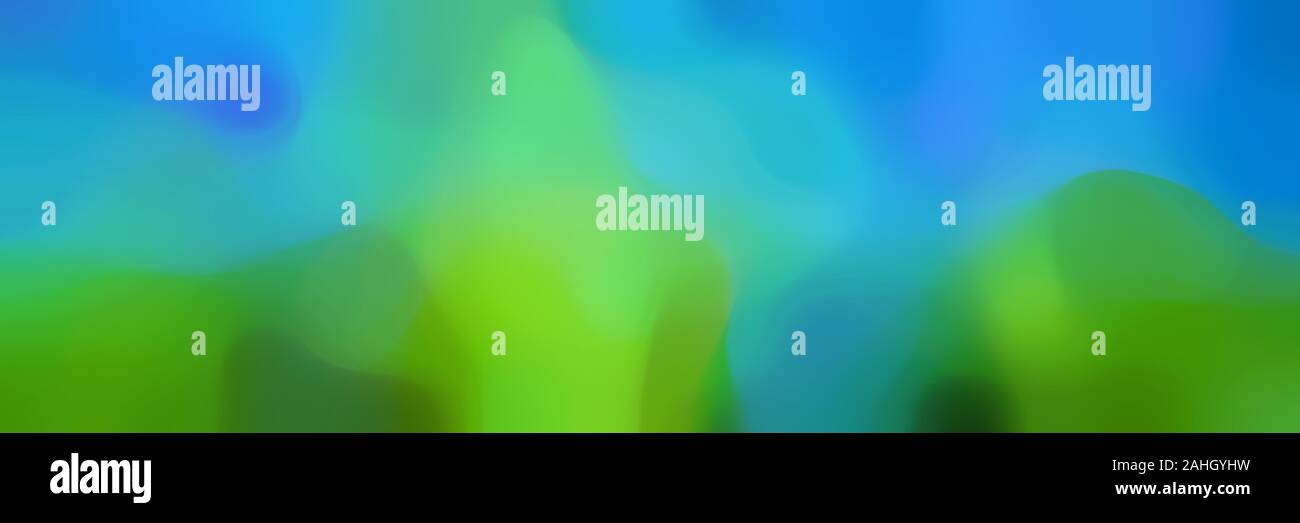 blurred iridescent horizontal background texture with light sea green ...