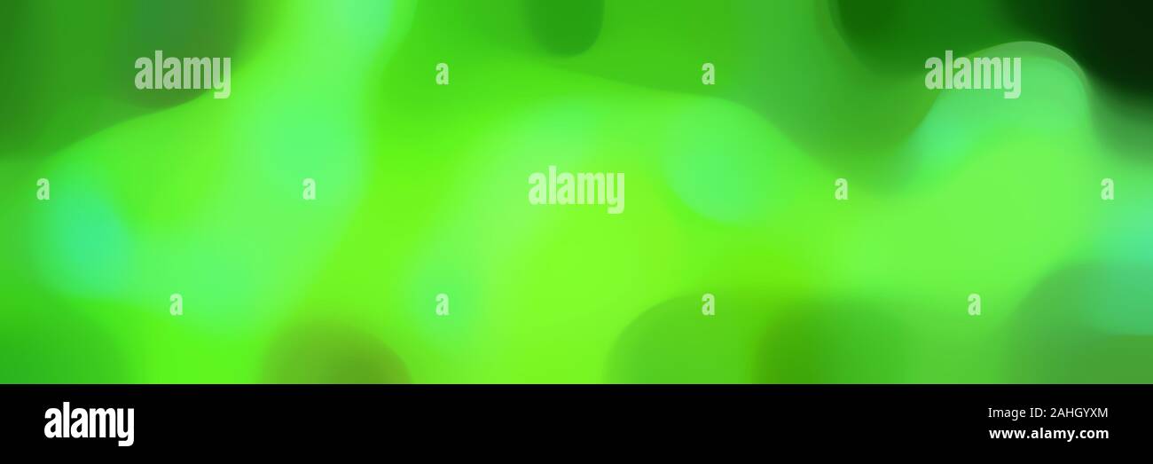 blurred iridescent horizontal background texture with moderate green ...