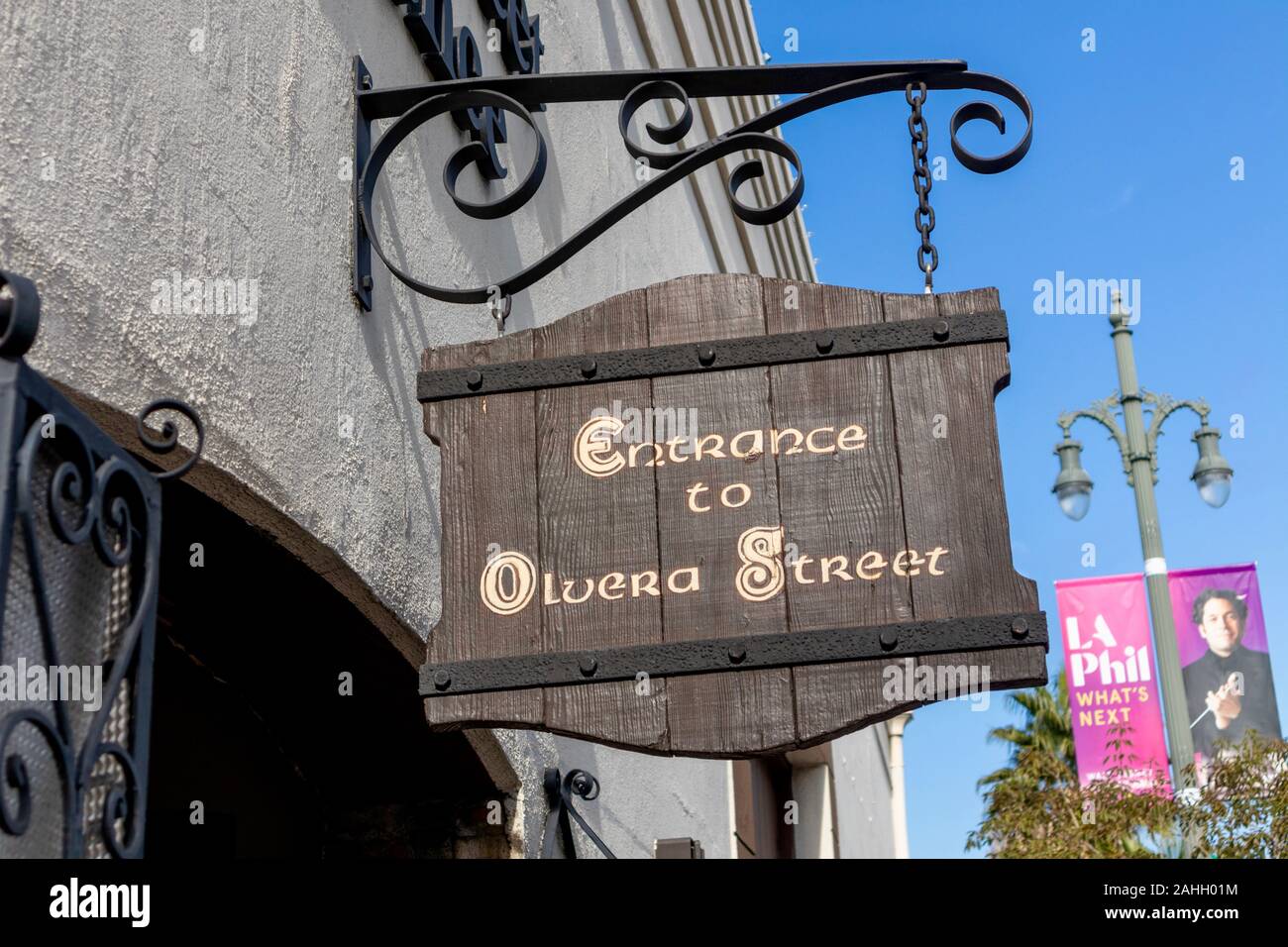Olvera Street Sign