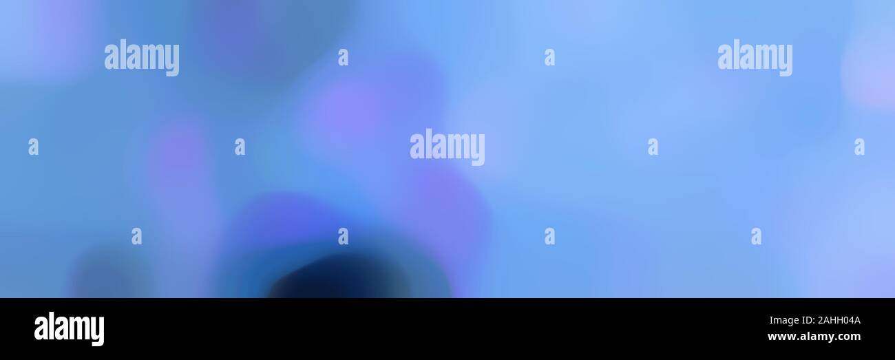 smooth iridescent horizontal background bokeh graphic with corn flower ...