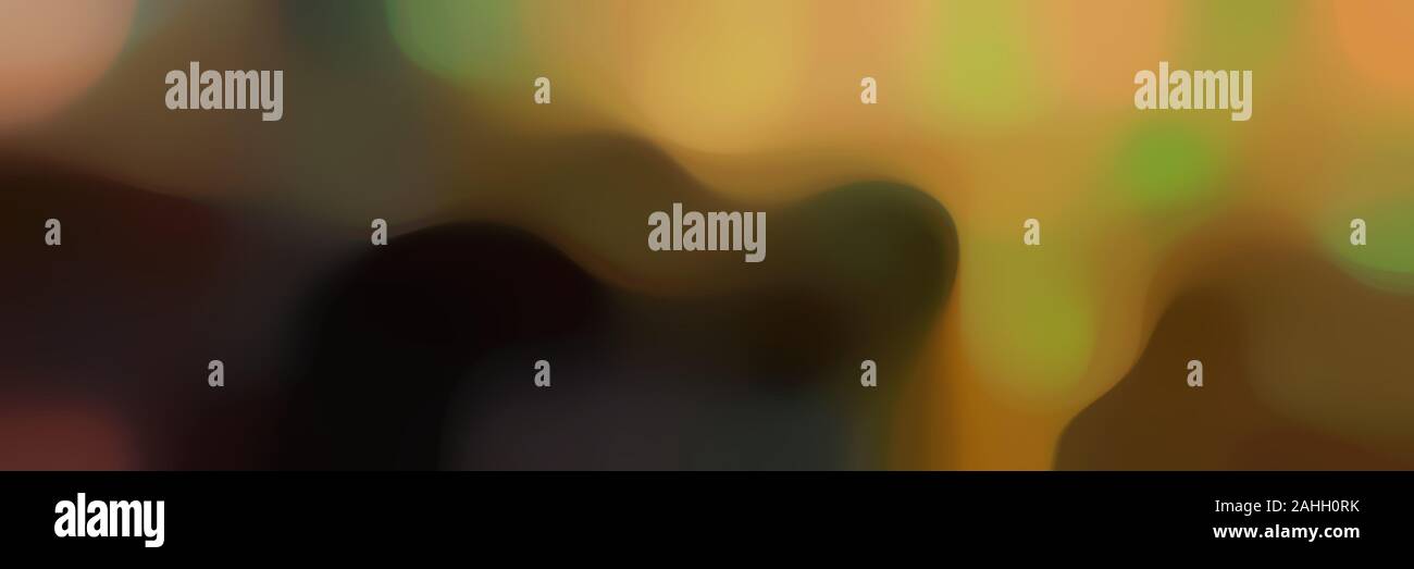 smooth horizontal background texture with very dark green, peru and ...