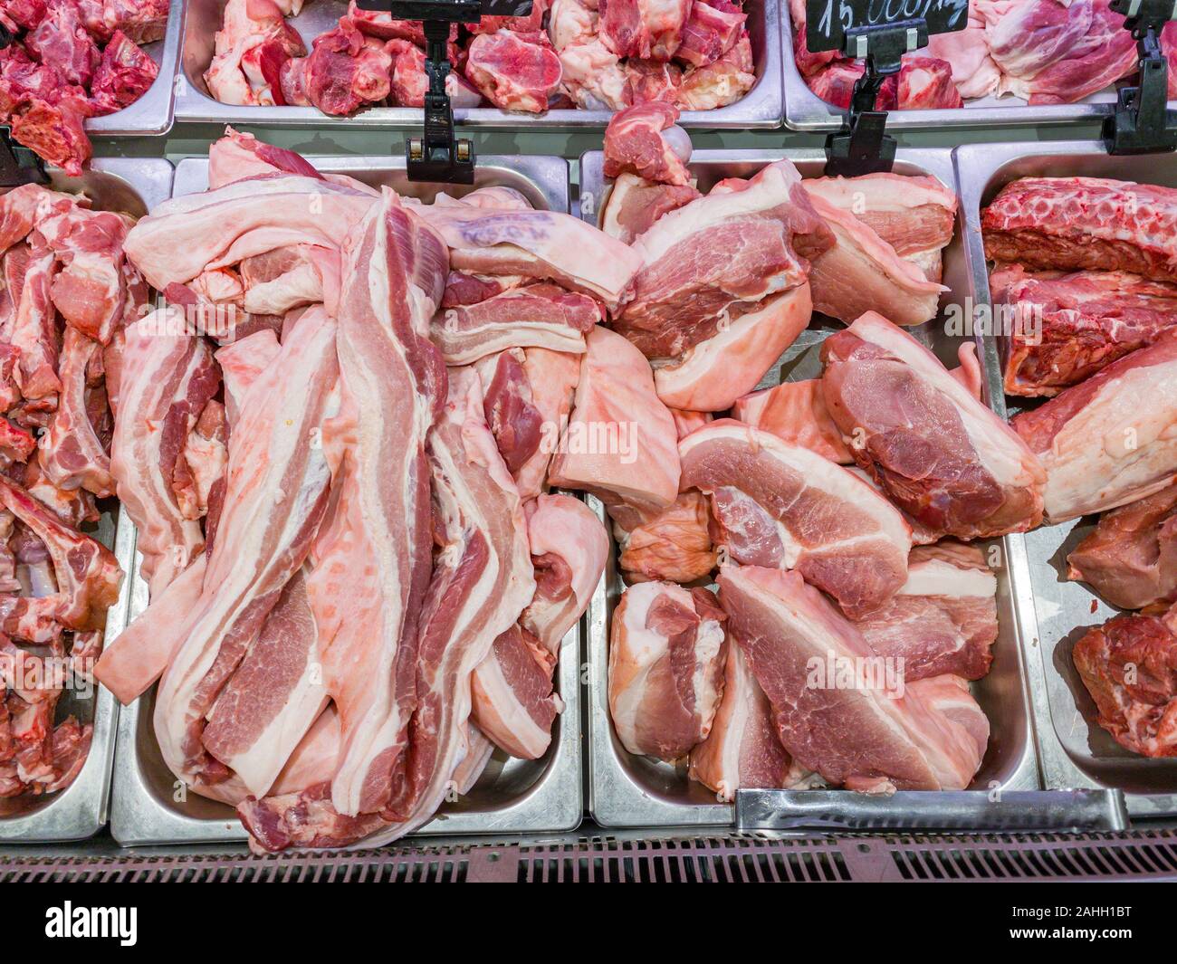 Pile of meats hi-res stock photography and images - Alamy