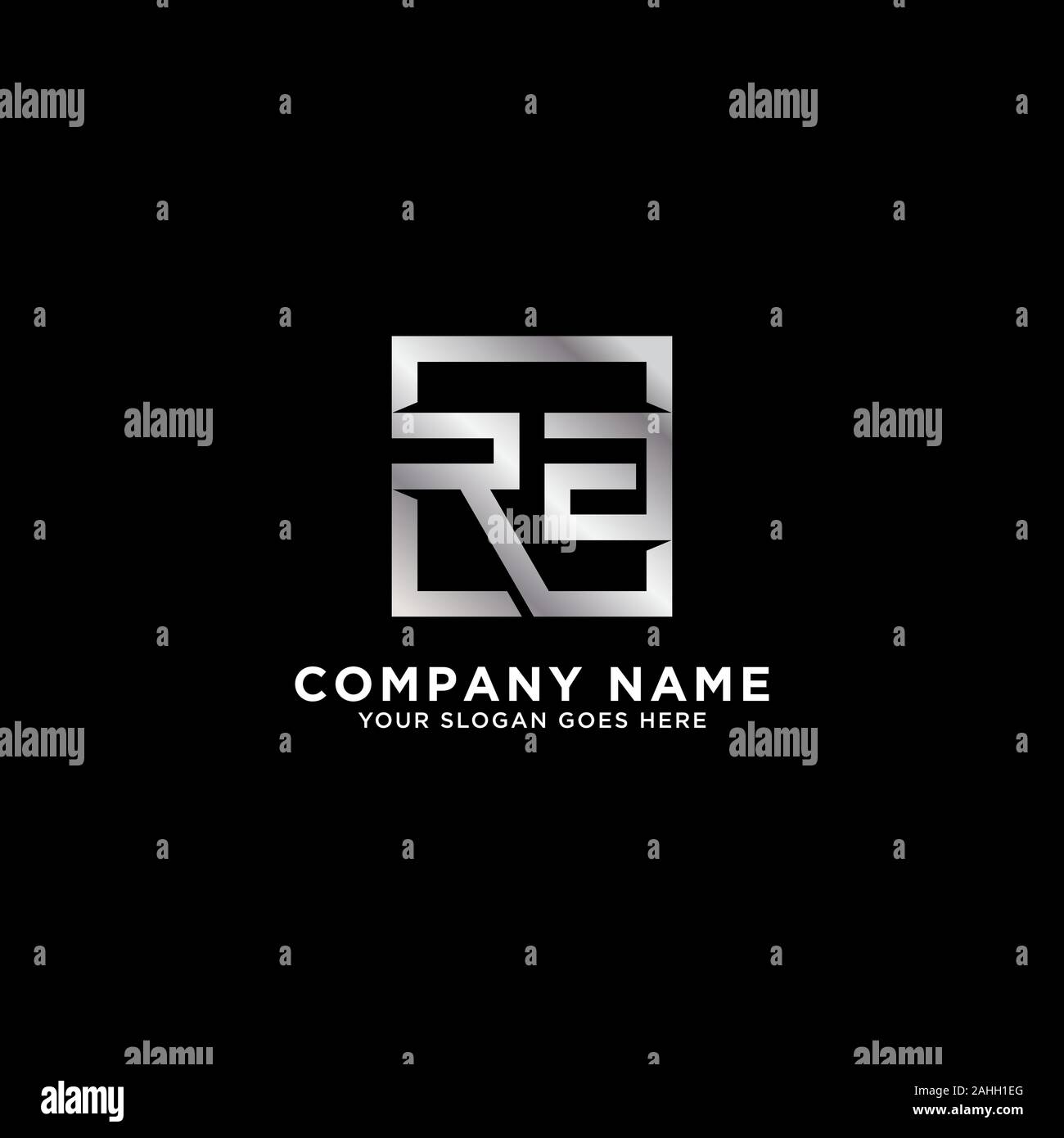 RA Square logo designs, modern logo template Stock Vector Image & Art ...