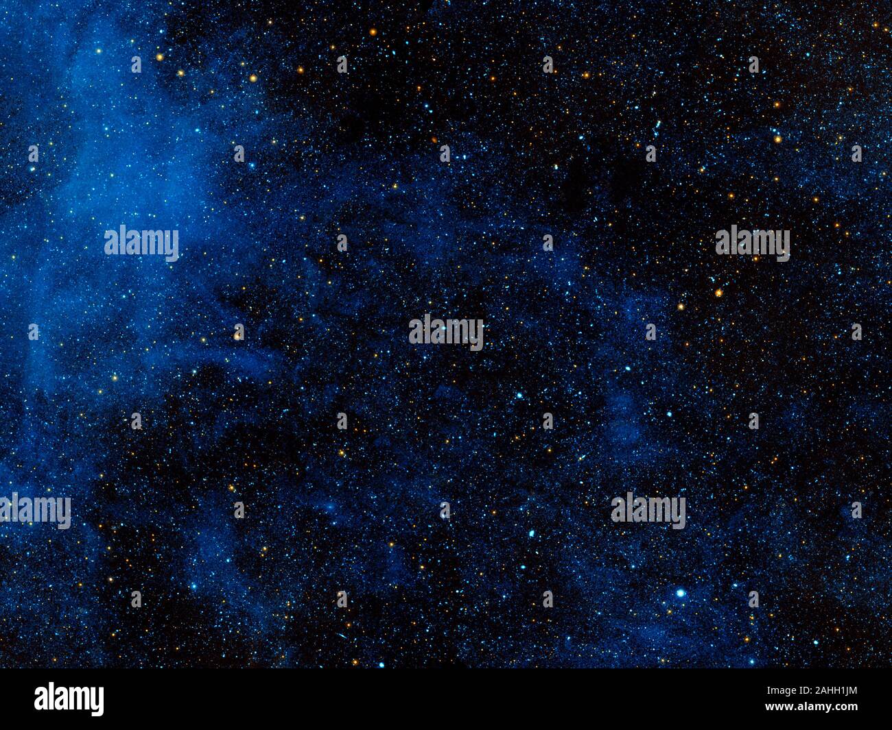 Bright blue cosmic nebula. Background texture. Elements of this image ...